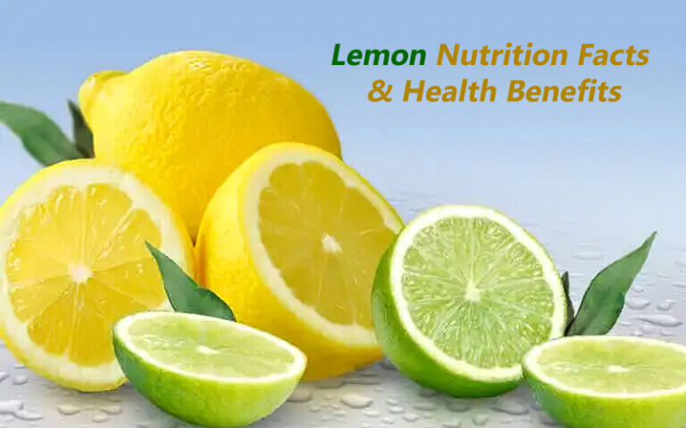 Lemon Nutrition Facts & Health Benefits - CookingEggs