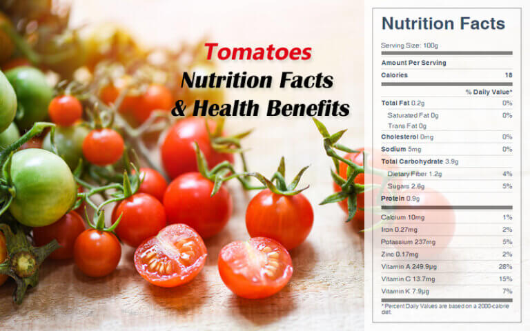 Tomatoes Nutrition Facts & Health Benefits - CookingEggs