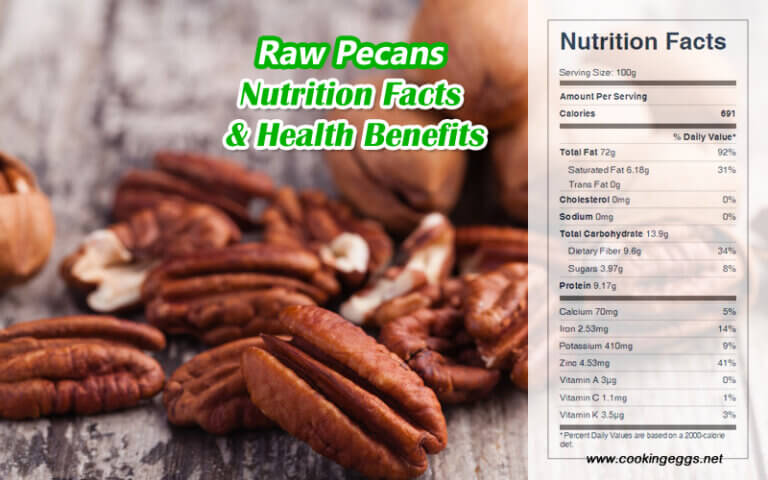 Pecans Nutrition Facts & Health Benefits - CookingEggs