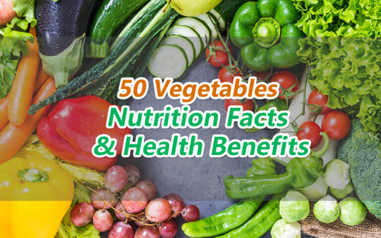 Various Vegetables Nutrition Facts and Health Benefits - CookingEggs