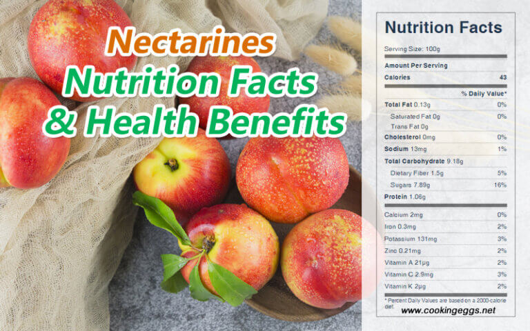 Nectarines Nutrition Facts and Health Benefits - CookingEggs
