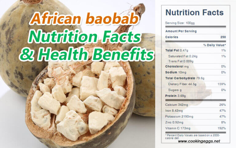 Baobab Fruit Nutrition Facts & Health Benefits - CookingEggs
