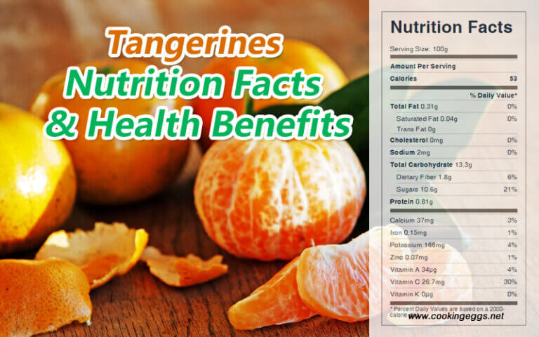Tangerine (Mandarin Oranges) Nutrition Facts & Health Benefits ...