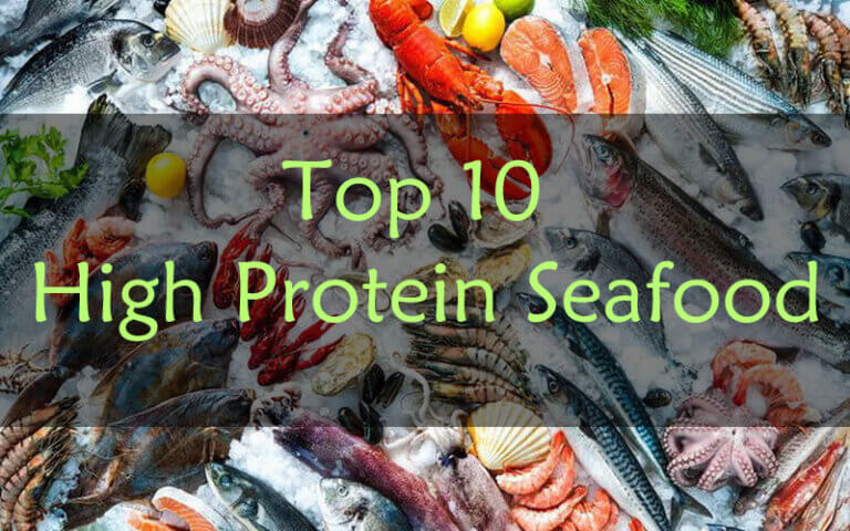 Top 10 High Protein Seafood Chart List - CookingEggs