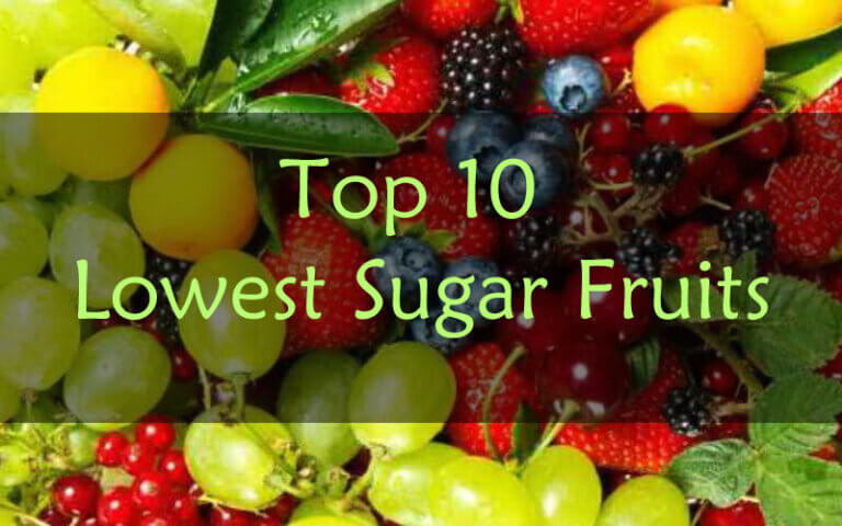 Top 10 Lowest Sugar Fruits Chart List - CookingEggs