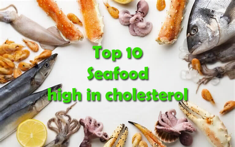Top 10 High Cholesterol Seafood Chart - CookingEggs
